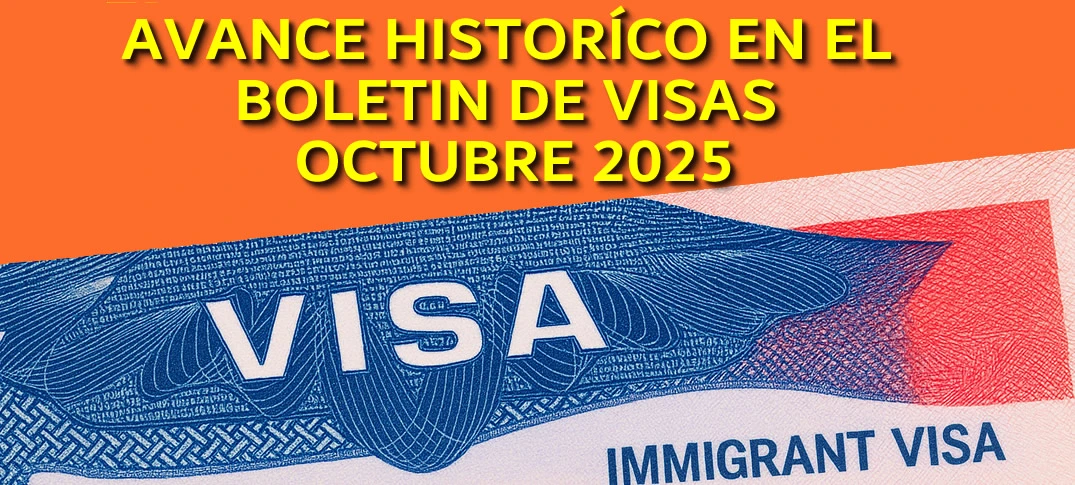 Avance récord en el Boletín de Visas octubre 2025 | Inmigracionyvisas